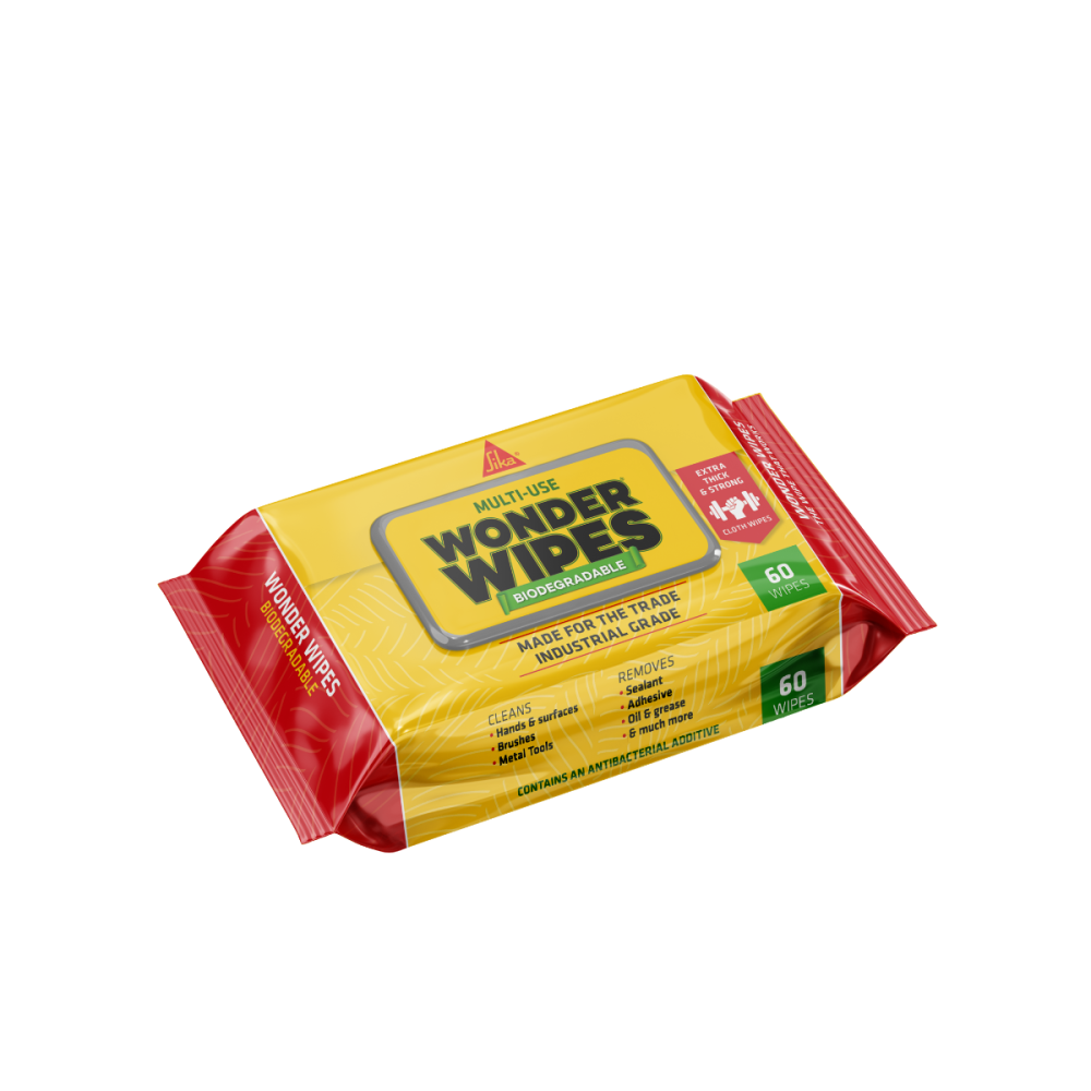 Wonder Wipes Biodegradable - 60 Wipes | Dortech Direct | A4999