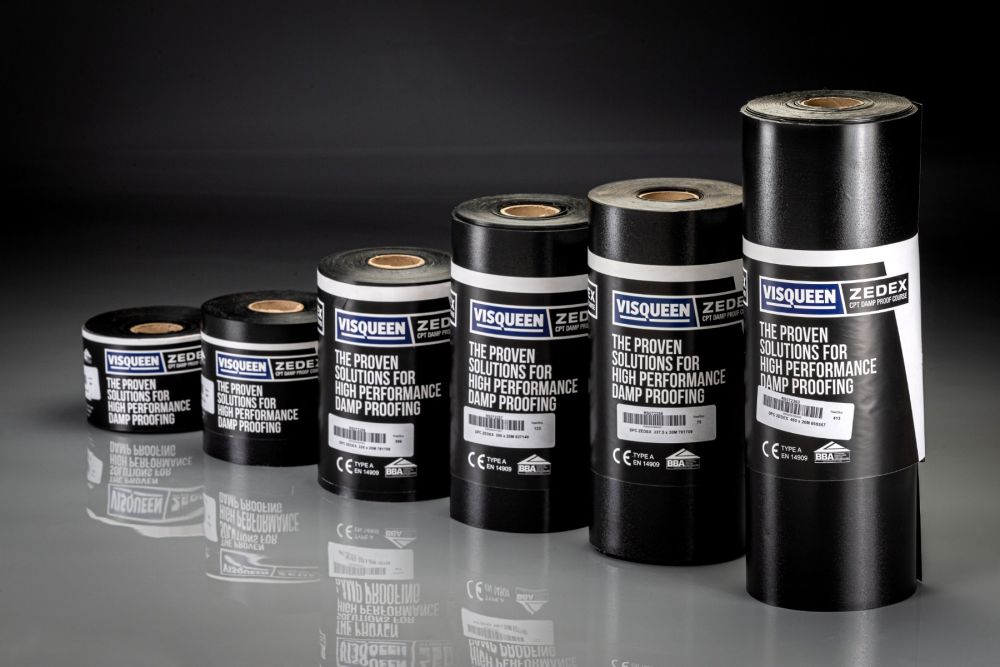 Visqueen Zedex CPT High Performance Damp Proof Course (450mm x 20m ...