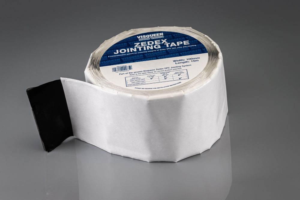 Visqueen Zedex Jointing Tape (100mm x 15m) | Dortech Direct | E2532 | RS000375