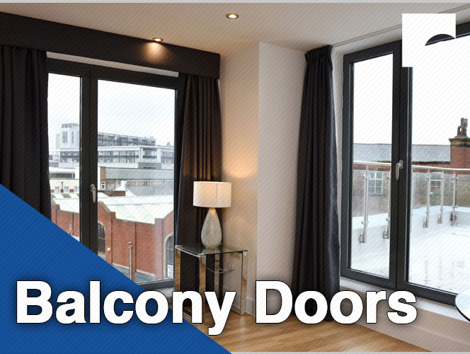 Aluminium Balcony/Patio Doors - Aluminum Doors